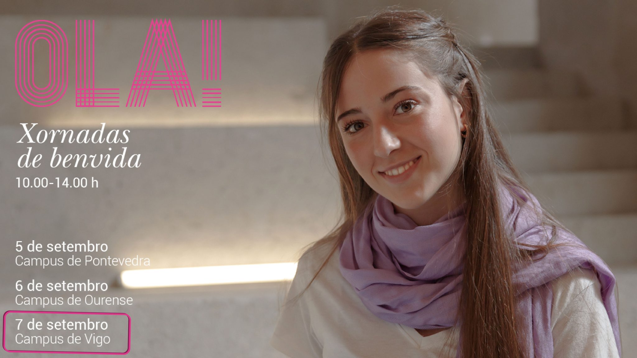 Xornada de benvida da UVigo ao curso 2023/2024 no campus de Vigo | Escola de Enxeñaría de ...